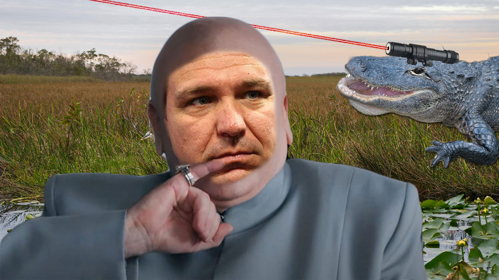 No, DeSantis won’t get alligators with freakin’ lasers on their heads ...