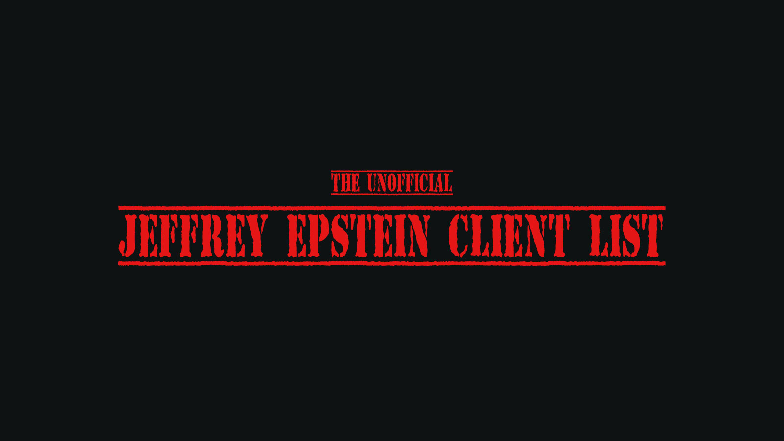 No Epstein List? Fine, we’ll do it ourselves! – Alpine 6 Action News